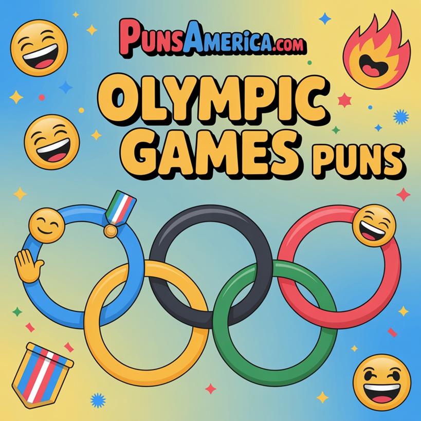 🥇Gold Medal Giggles: 199+ Olympic Game Puns🤣