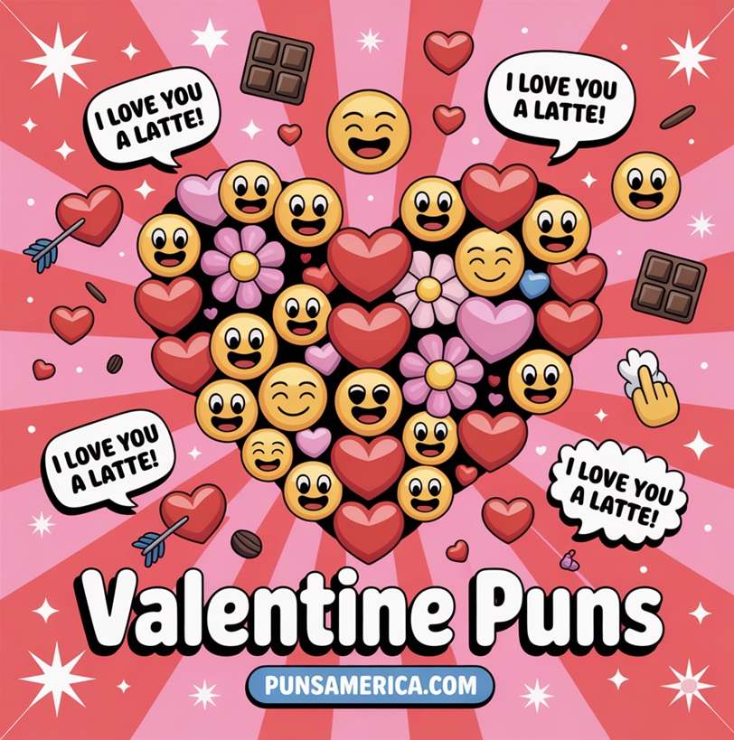 199+ Valentine Puns: Love, Laughs & Lots of Heartfelt ️😂