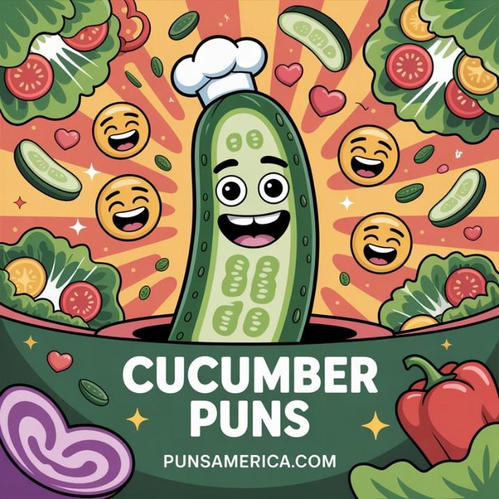 These 🥒199+ Cucumber Puns Will Have You in Stitches! 🥗
