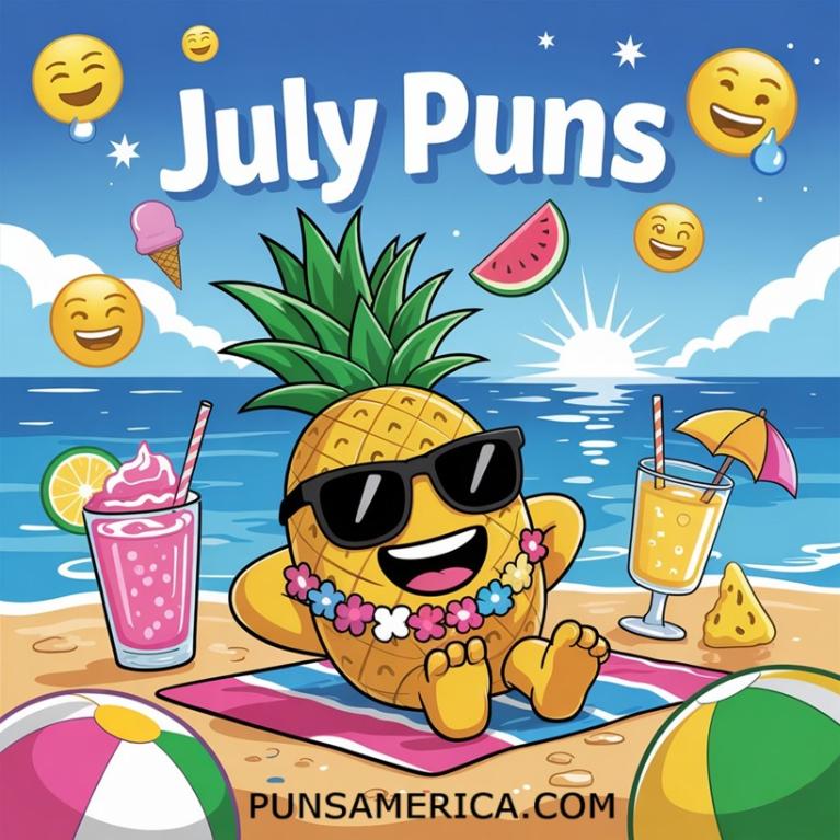 These 🌞 199+ July Puns Will Melt Your Heart! 😎🍉